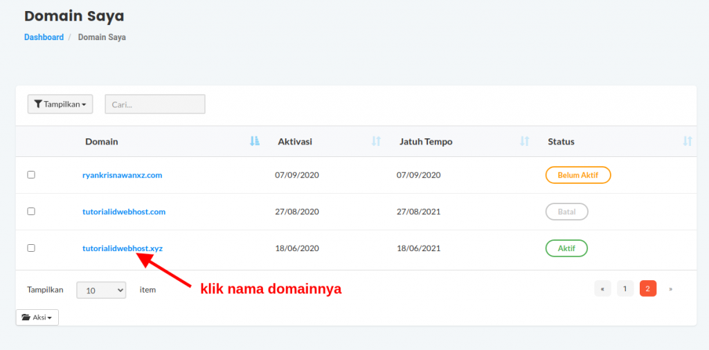 Cara Mendapatkan Epp Code Domain