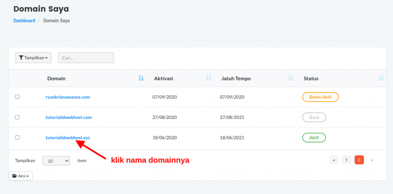 Cara Mendapatkan Epp Code Domain