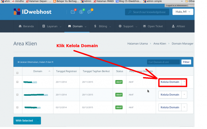 Tutorial Setting Url Forwarding