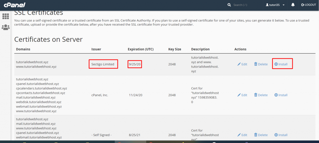 Panduan Lengkap Install SSL di cPanel IDwebhost