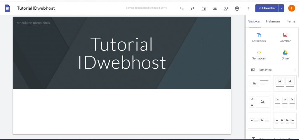 Pengertian dan Cara Setting Domain di Google Sites