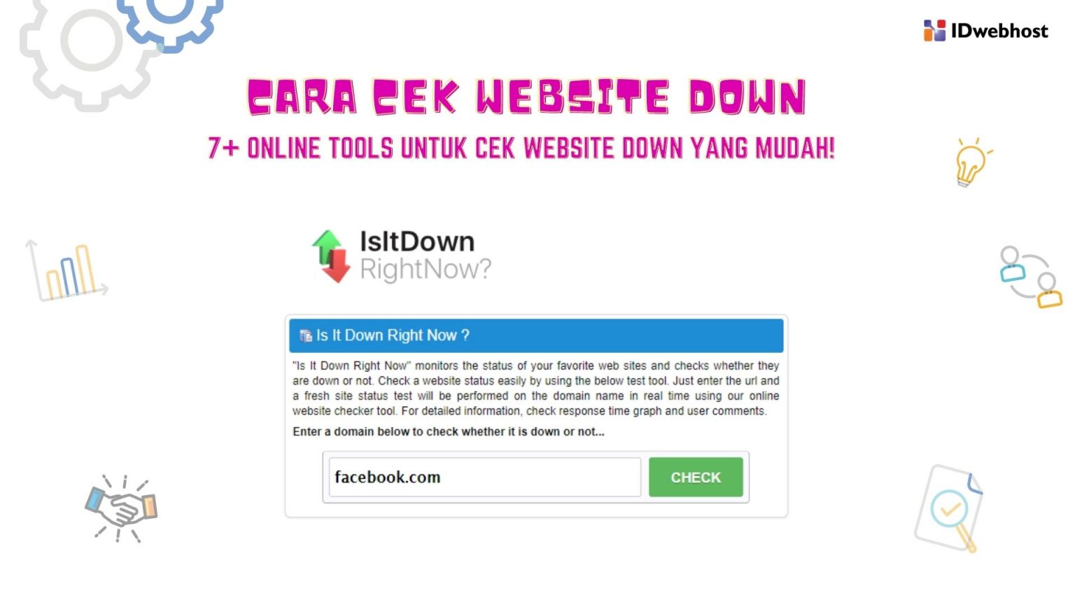 7+ Cara Cek Website Down dengan Bantuan Online Tools yang Mudah!
