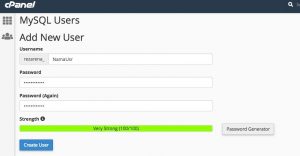 Cara Membuat Database MySQL dan menghubungkan ke cPanel