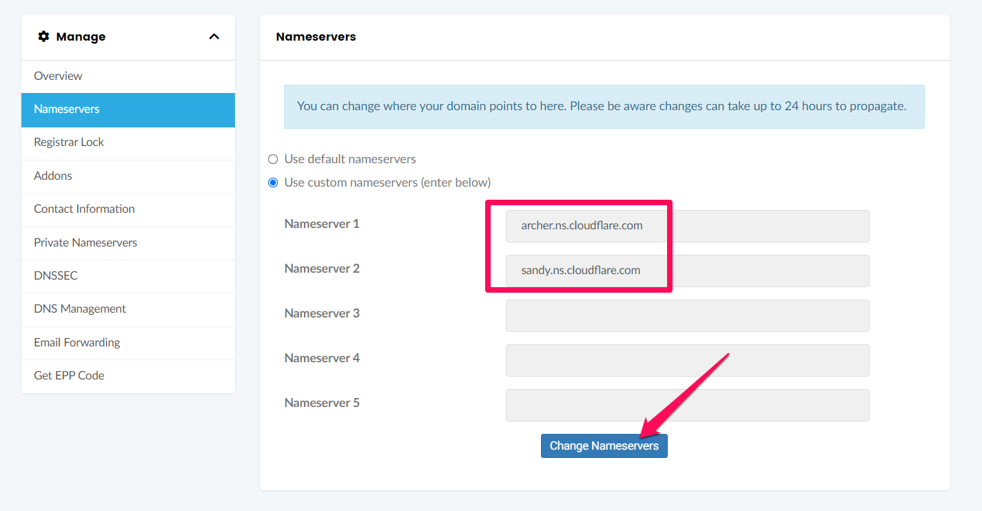 Tutorial Cara Setting Name Server Cloudflare